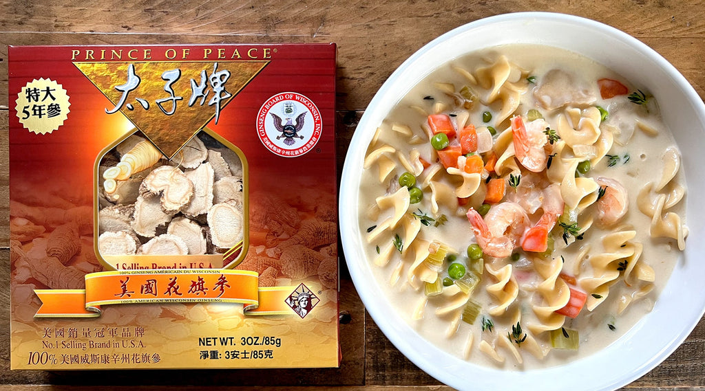 Creamy American Ginseng Shrimp Bisque – Prince of Peace Ent Inc