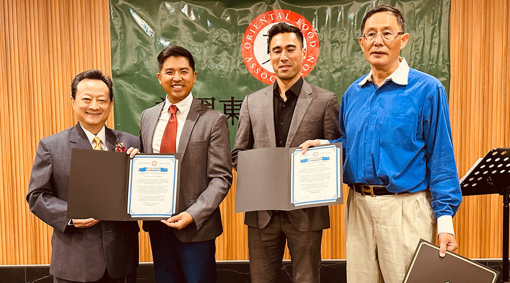 Matthew Chin has been elected as the President of the Oriental Food ...