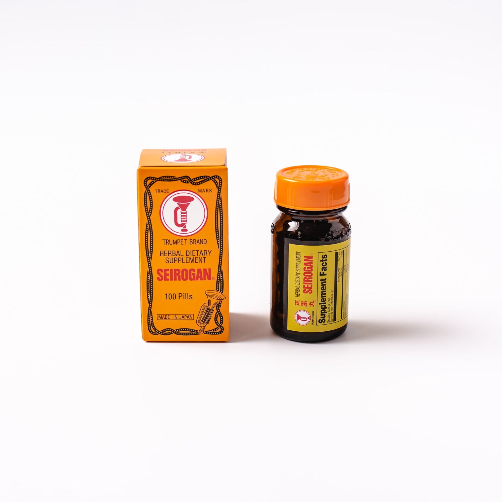 Trumpet Brand Seirogan Herbal Stomach Supplement, 100 pills – Prince of ...