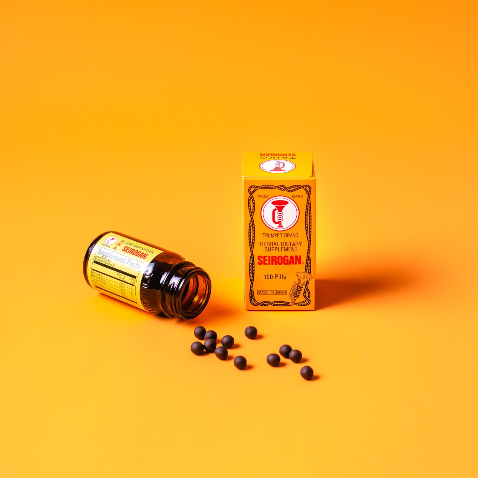 Trumpet Brand Seirogan Herbal Stomach Supplement, 100 pills – Prince of ...