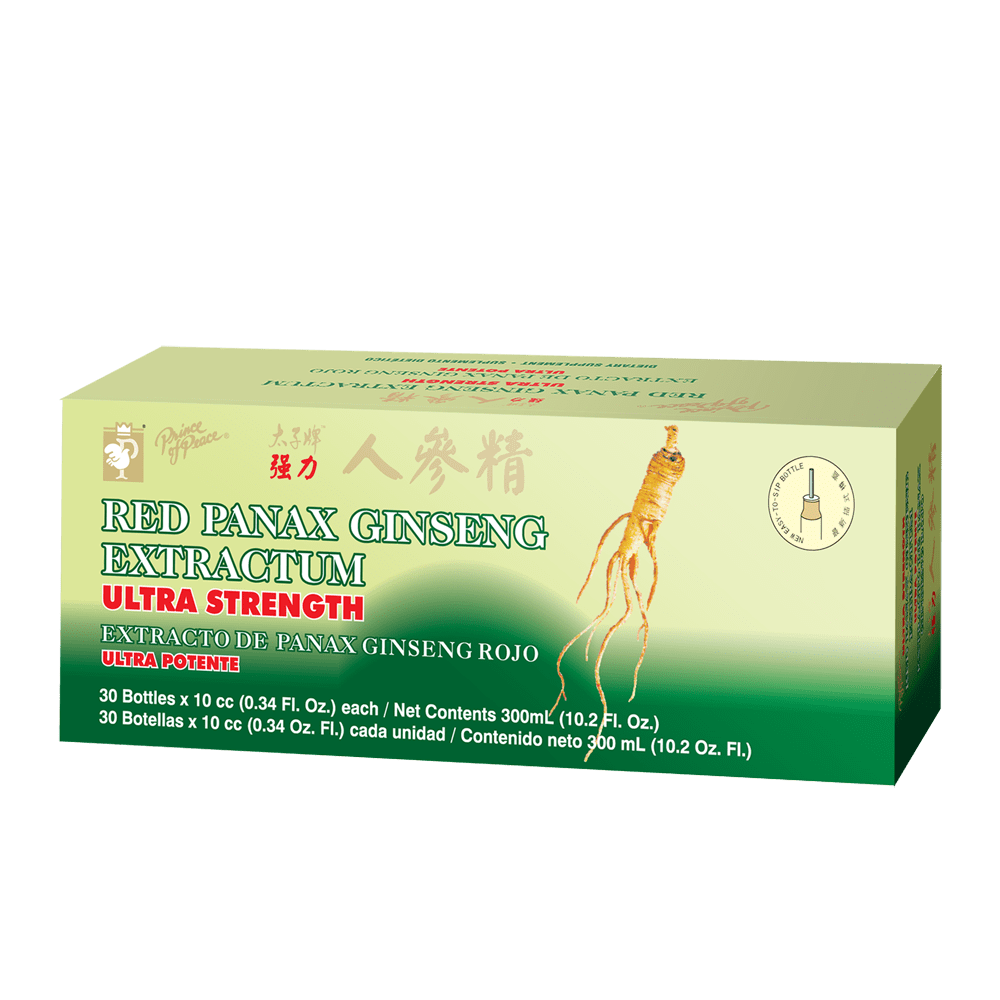 Prince of Peace Ultra Red Panax Ginseng Extractum, 30x10cc – Prince of ...